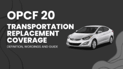 OPCF 20 - Coverage For Transportation Replacement Ontario