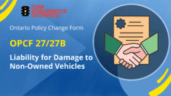 OPCF 27 Explained - Liability For Damage To Non-Owned Autos